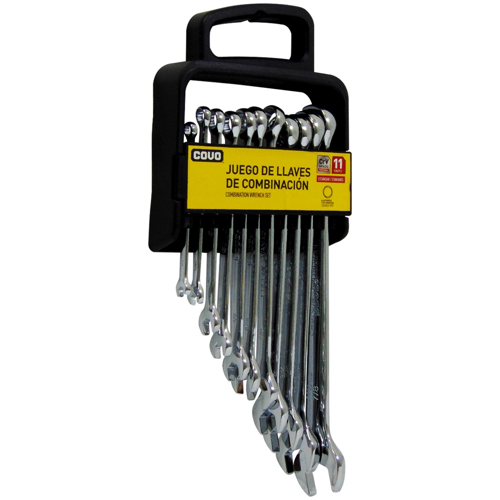 JUEGO DE LLAVES COMBINADAS 11 PIEZAS COVO | Litani Import Export